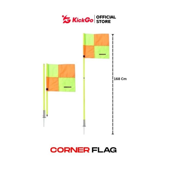 Jual BEBAS ONGKIR - KickGo Bendera Corner Sepak Pojok Sepakbola Futsal ...