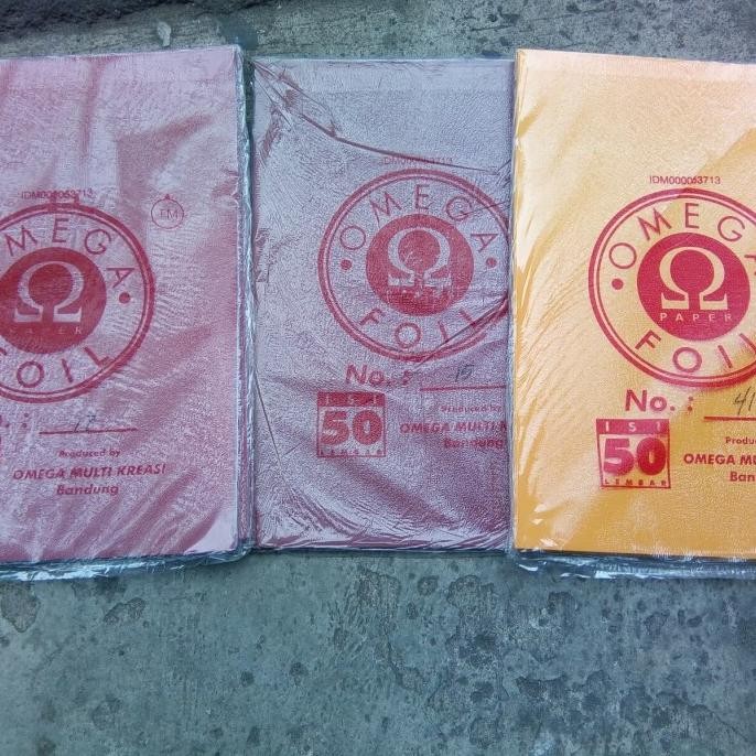 Jual Kertas Karton Omega Foil | Shopee Indonesia
