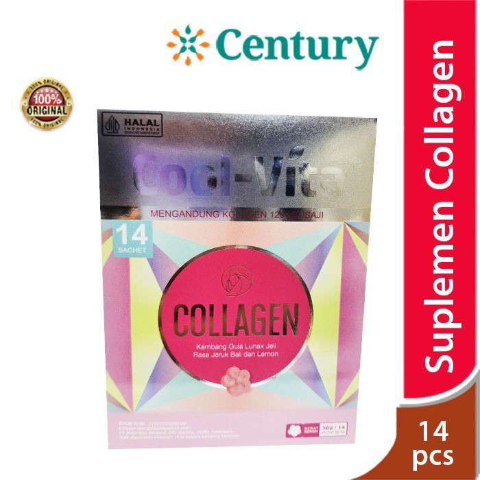 Jual Coolvita Collagen Gummy Rasa Jeruk Bali dan Lemon Isi 14's/ Colagen | Shopee Indonesia