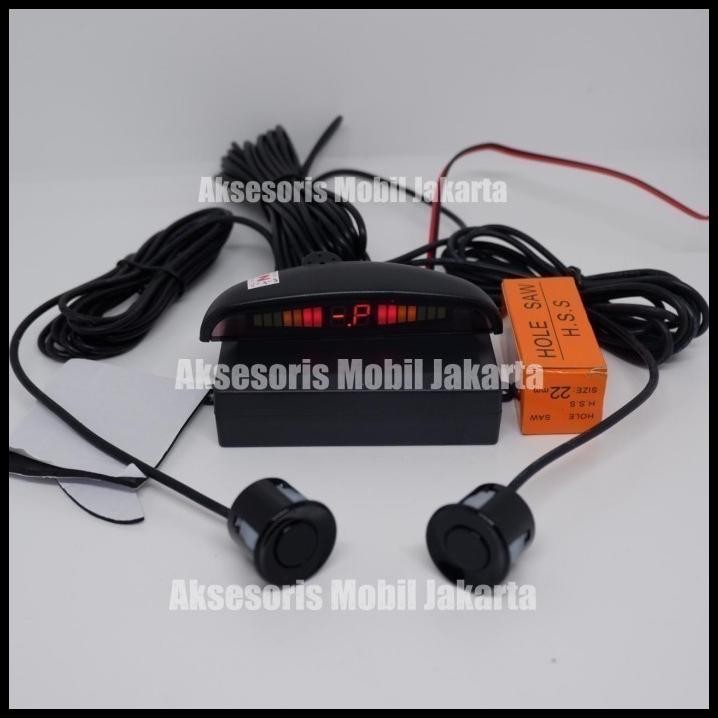 Jual DISKON SENSOR PARKIR MUNDUR MOBIL RUSH TERIOS 2 TITIK HITAM LCD ...