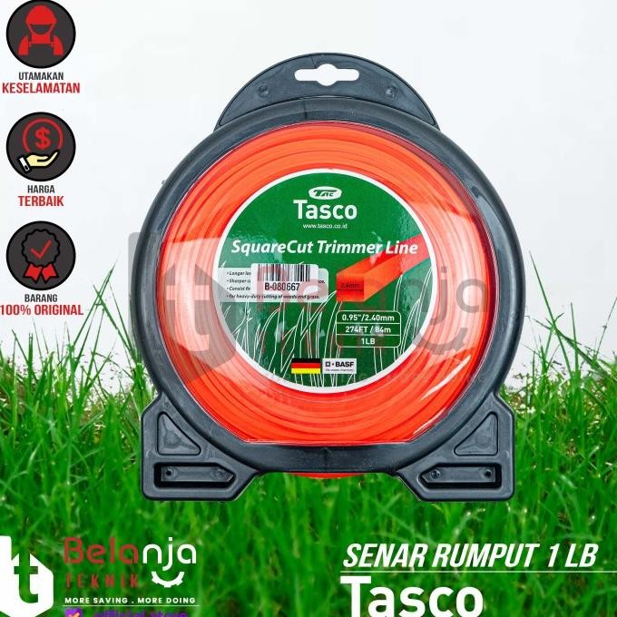 Jual tali - tasco trimmer line 1 lb tali senar mesin potong rumput 84 ...