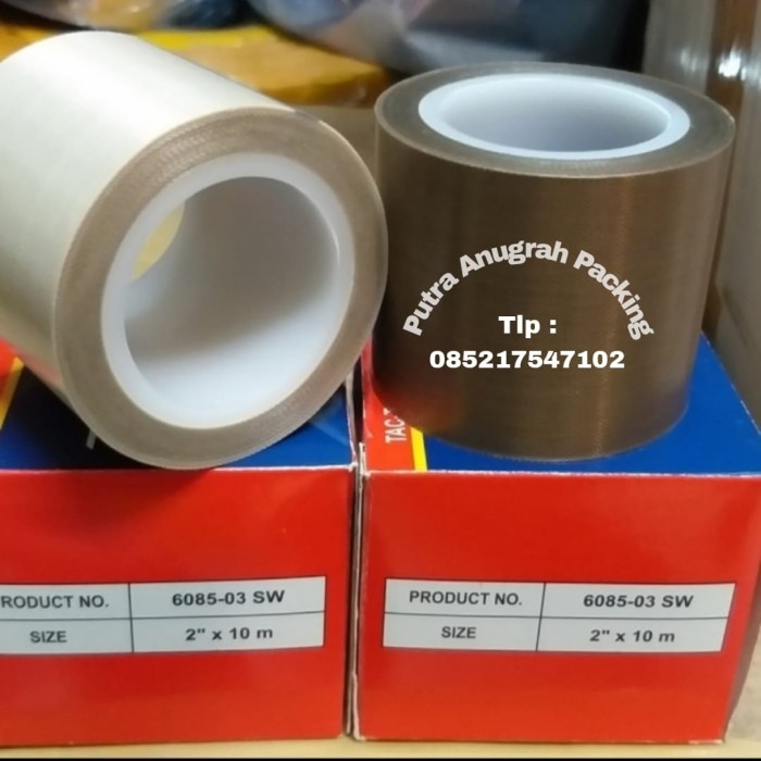 Jual Taconic Teflon Tape 2" Inch / Isolasi Tahan Panas 50Mm | Shopee ...