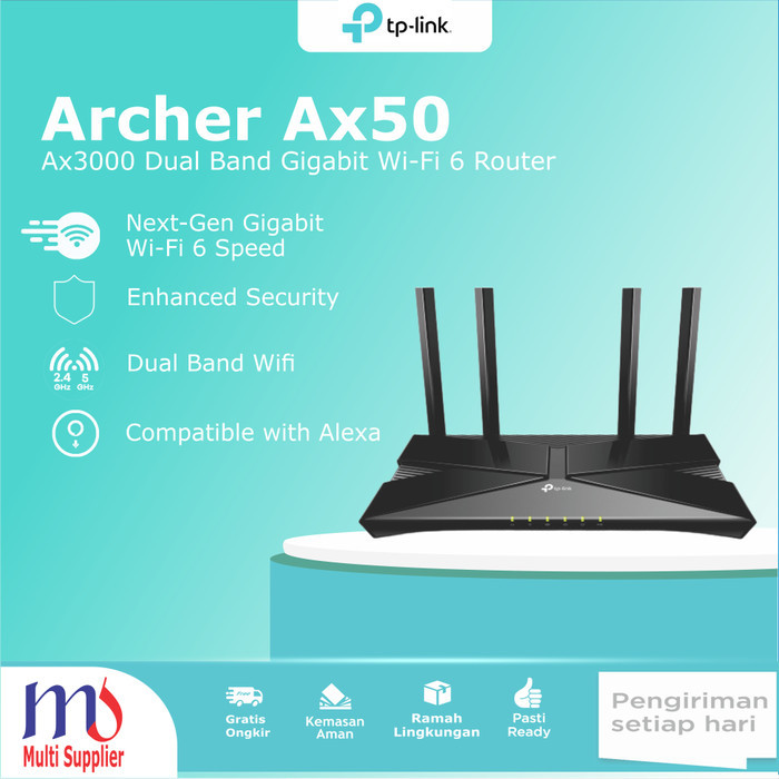 Jual HARGA DISC - TPLINK Tp-link Archer AX73 AX5400 Dual Band Gigabit ...
