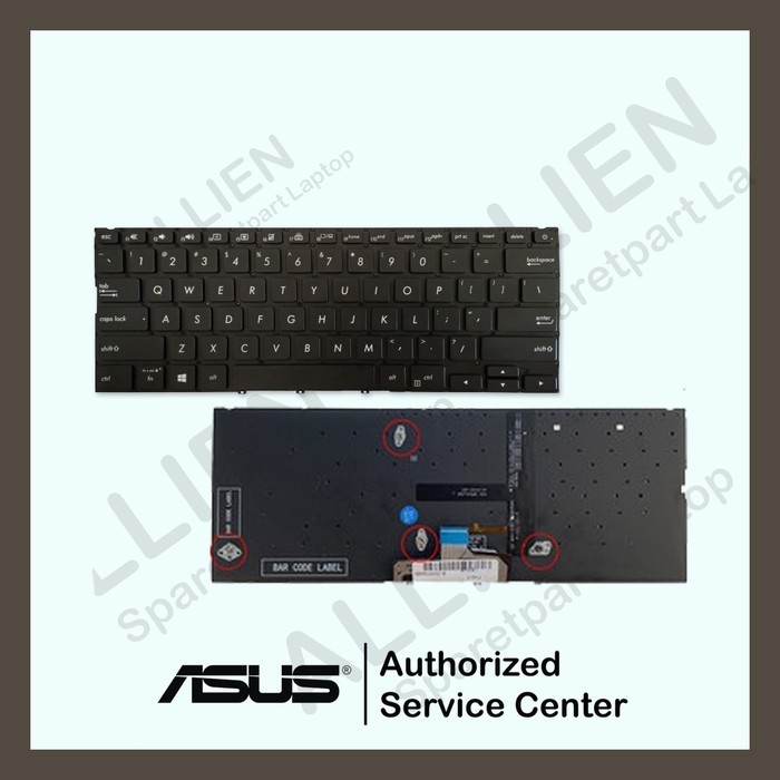 Jual Keyboard Asus Original Zenbook 14 UX435 UX435E UX435EA UX435EG ...