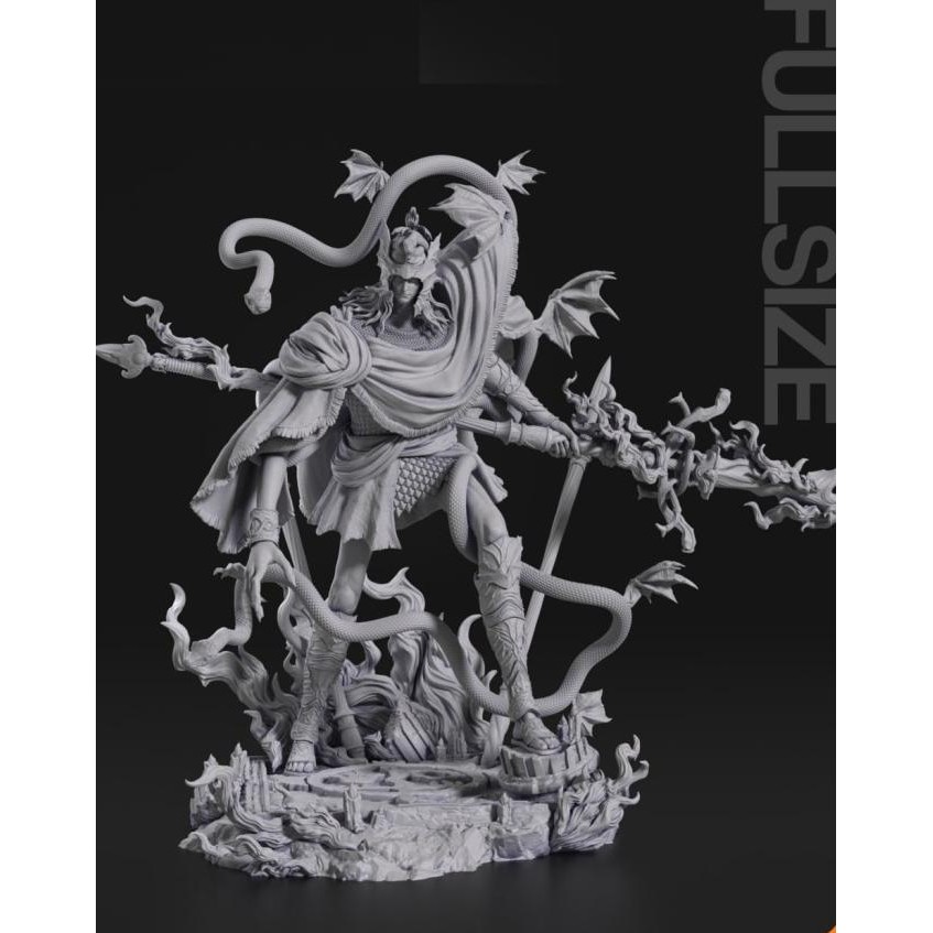 Jual Tersedia Messmer The Impaler Elden Ring Resin Kit Figure | Shopee ...