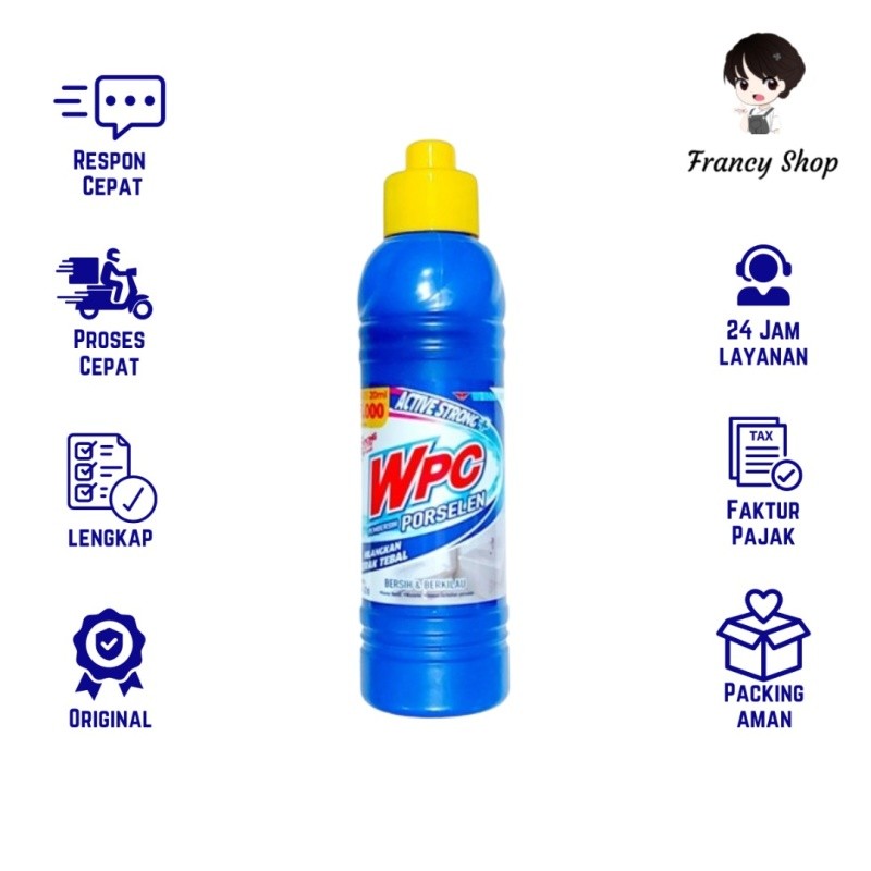 Jual Pembersih Kerak Porselen WPC Wings Porcelain Cleaner Biru 180 ml | Shopee Indonesia