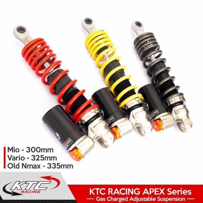 Jual SHOCK KTC RACING TIPE APEX TABUNG BAWAH YAMAHA NMAX LAMA UK 335MM ...