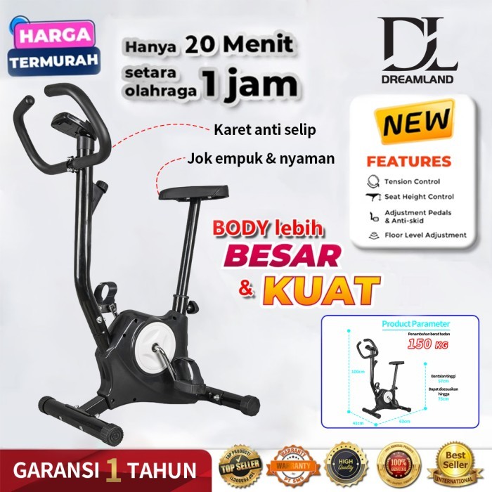 Jual Neww Sepeda Statis Spin Bike /Alat Fitness Spinning Bike / Sepeda Statis | Shopee Indonesia