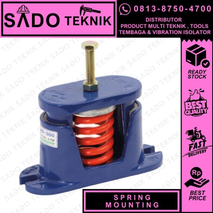 Jual Spring Mounting 100kg / NSV SMB-A-100 Vibration Isolator (Garansi ...