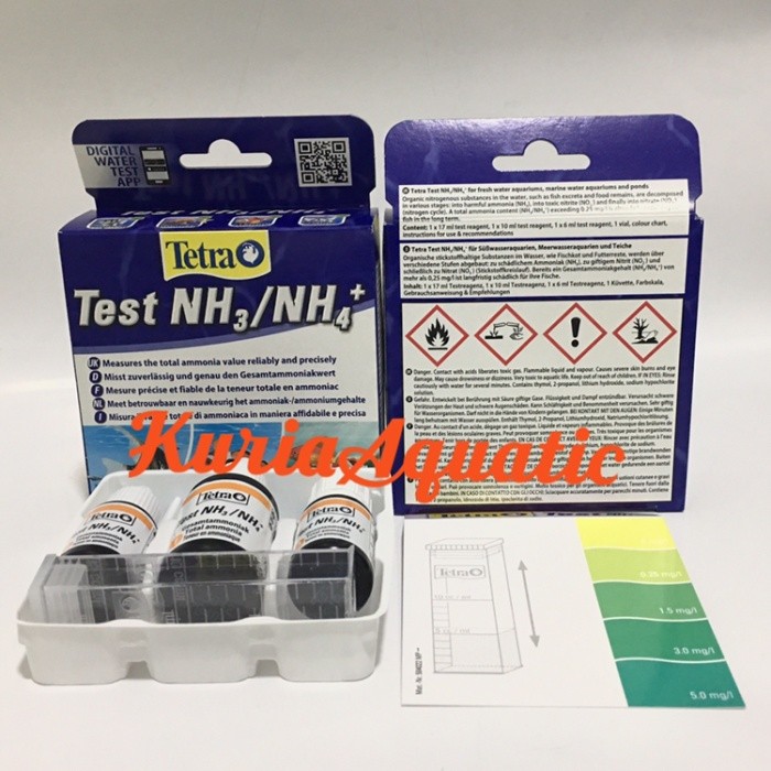 Jual TERBARU - Tetra Test NH3 / NH4 Ammonia ( NH3/NH4 ) | Shopee Indonesia