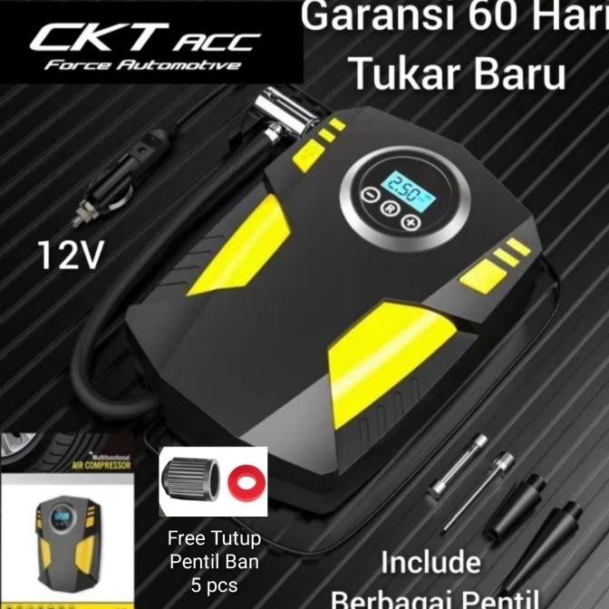 Jual BEBAS ONGKIR - Pompa Ban Mobil 12V Sepeda Motor Elektrik Portable ...