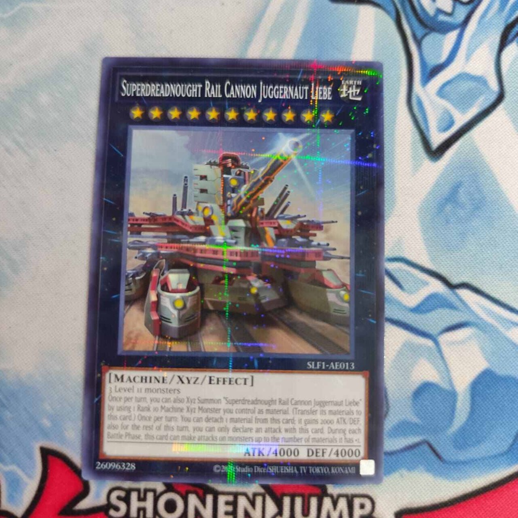 Jual yugioh AE superdreadnought rail cannon juggernaut liebe AA SLF1-AE013 P-N original | Shopee ...