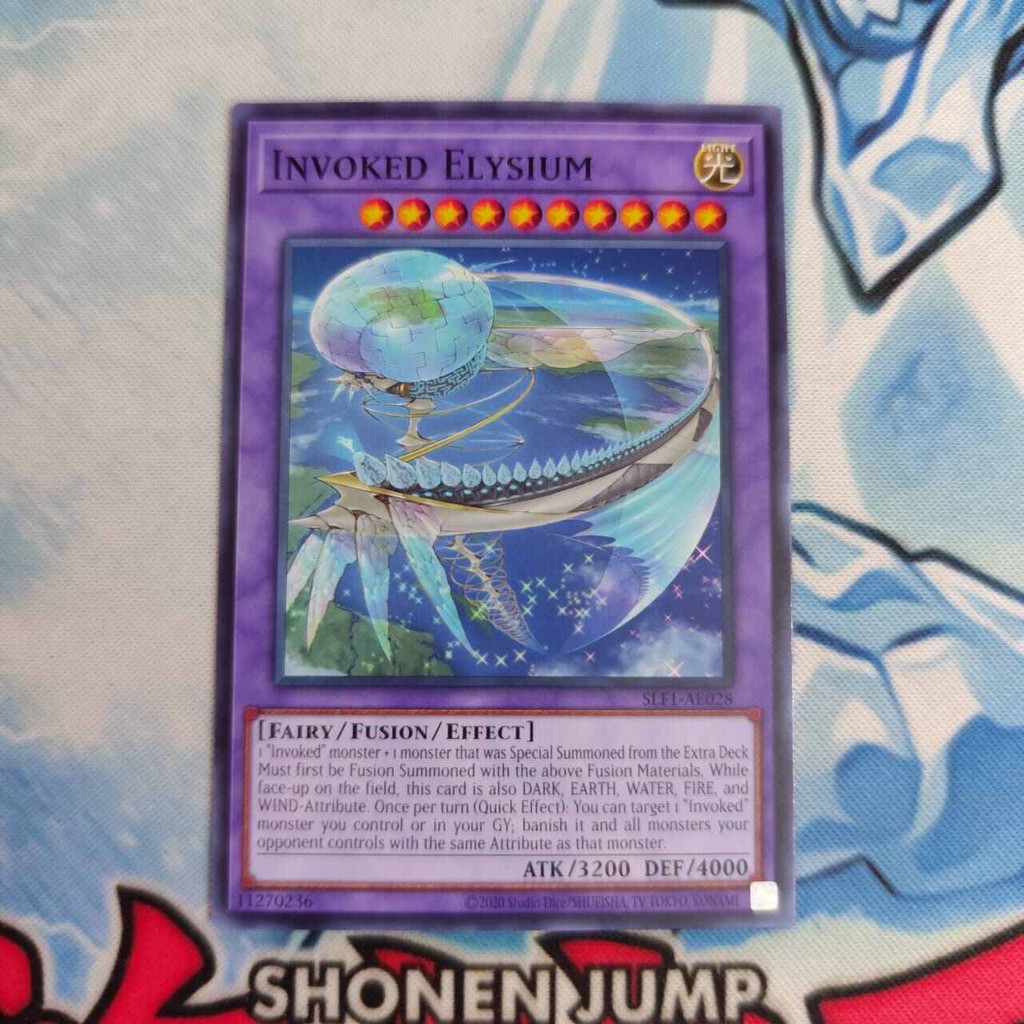 Jual yugioh AE invoked elysium SLF1-AE028 C original | Shopee Indonesia