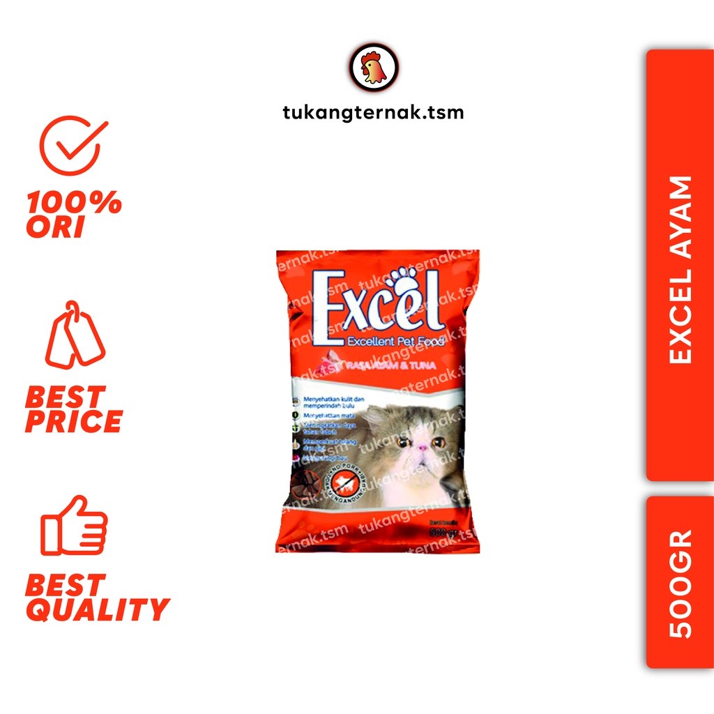 Jual EXCEL CAT AYAM SEGITIGA 500GRAM | Shopee Indonesia