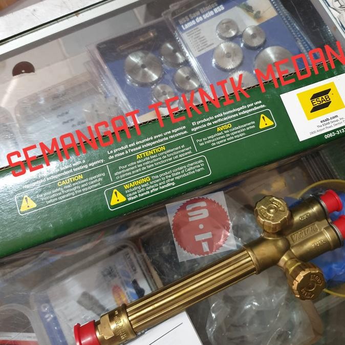 Jual Spesial Stang Blander Alat Las Potong Gas Cutting Torch Pisah Esab ...