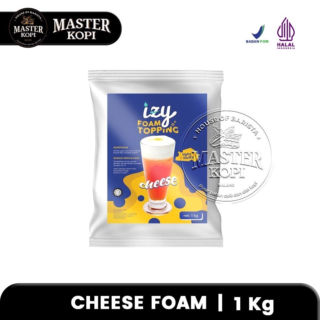 Jual Cheese Foam Powder Izy 1kg Powder Bubuk Premix Foam Keju Topping ...