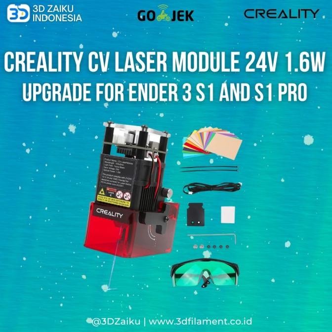Jual Creality CV Laser Module 24V 1.6W Upgrade for Ender 3 S1 and S1 ...