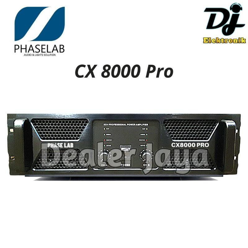 Jual Power Amplifier Phaselab / Phase Lab Cx8000 / Cx 8000 Pro - 2 ...