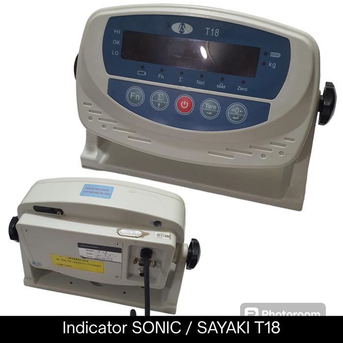 Jual Indicator Timbangan Digital Sayaki / Sonic T18 | Shopee Indonesia