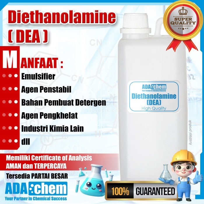 Jual Bahan Kimia Diethanolamine (DEA) | Shopee Indonesia
