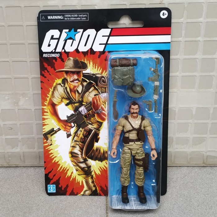 Jual HASBRO GI-JOE CLASSIFIED SERIES RETRO CARD RECONDO GIJOE VINTAGE ...