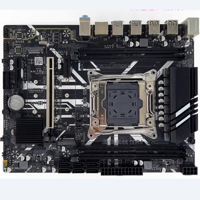 Jual Motherboard X99 4xDDR4 2xM2 6xSATA ChipX99 Good Quality | Shopee ...