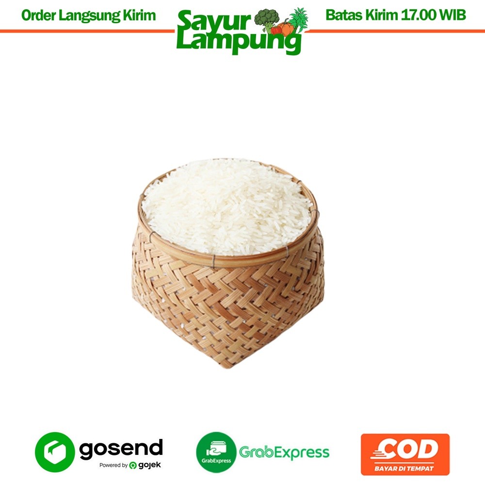 Jual Beras Premium Repack 1 Kg - Sayur Lampung | Shopee Indonesia