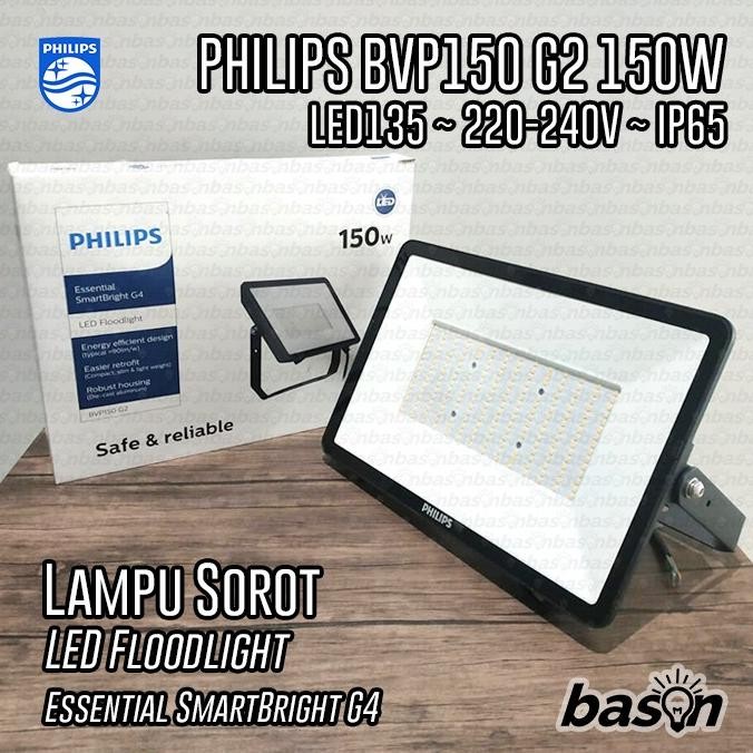 Jual PHILIPS BVP150 150W 220V SWB LED Flood Light - Lampu Sorot IP65 | Shopee Indonesia