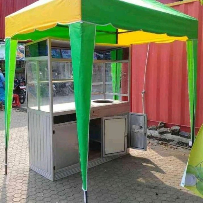 Jual TENDA UK 2*2 IJO KUNING WARNA DAN UKURAN BISA REQUWES | Shopee ...