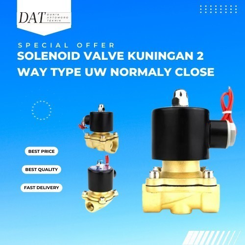 Jual 1" Solenoid Valve Kuningan 2 Way Uni-D Type Uw 25 Size 1 Inch | Shopee Indonesia