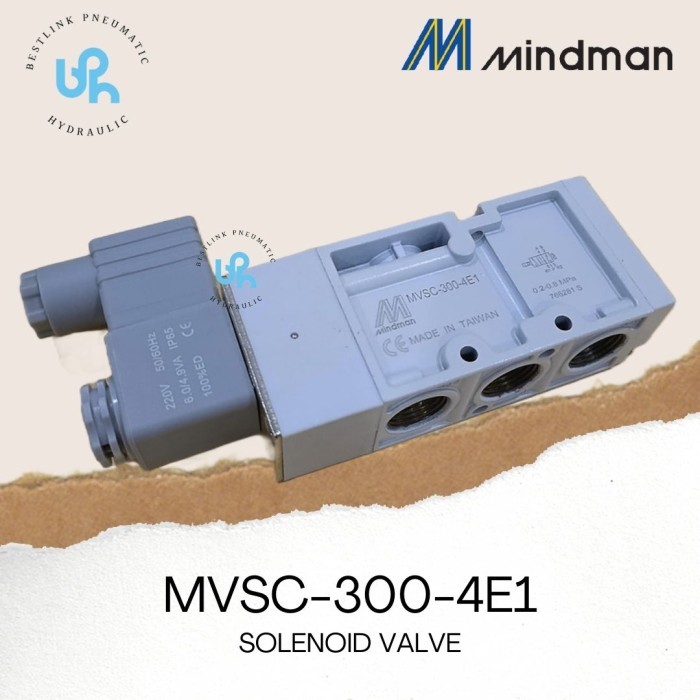 Jual Mindman Solenoid Valve Mvsc-300-4E1 | Shopee Indonesia