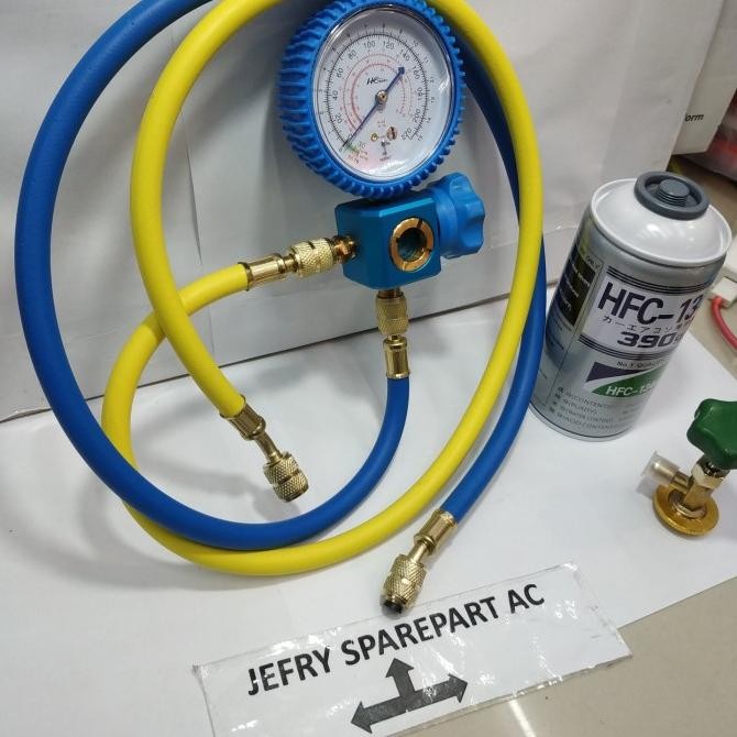 Jual Paket Isi Kulkas Manifold Single Sighlas R134A Original Dan ...