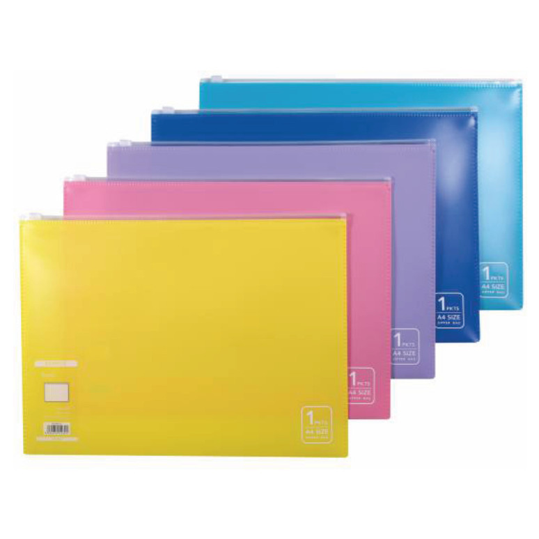 Jual Kinary - Tempat Penyimpanan Dokumen Dengan Zipper Ukuran A4 Warna ...