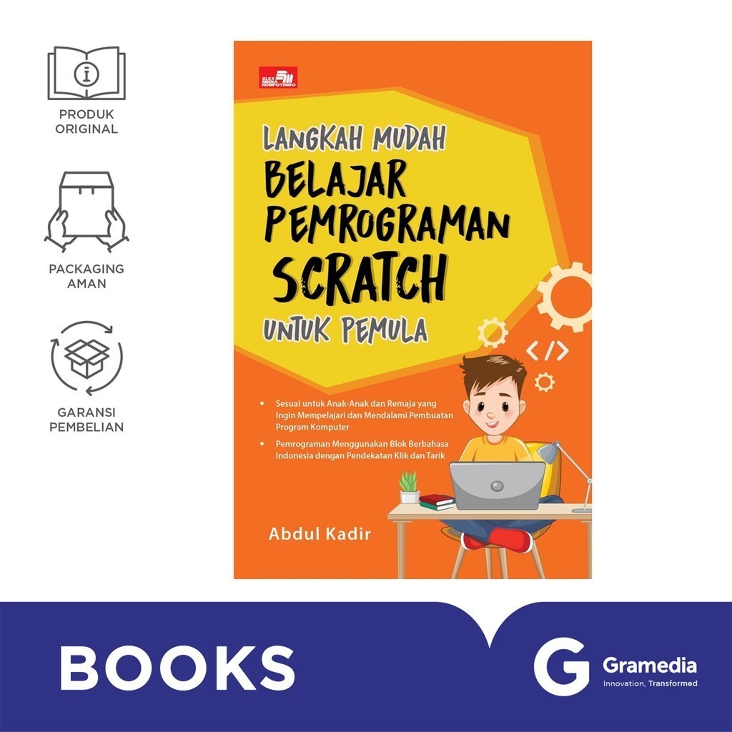 Jual Buku Langkah Mudah Belajar Pemrograman Scratch untuk Pemula ...