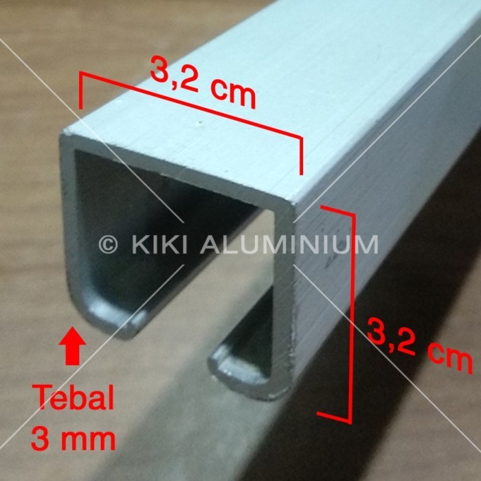 Jual Rel Gantung Aluminium (Sliding) - Tebal 3 Mm - Merk: Superex ...