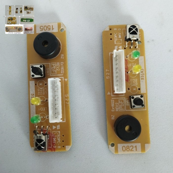 Jual SENSOR AC DAIKIN THAILAND SENSOR REMOT AC DAIKIN FTC 9PIN | Shopee ...