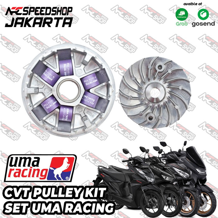Jual Cvt Pulley Kit Uma Racing Set Rumah Roller Uma Racing | Shopee ...