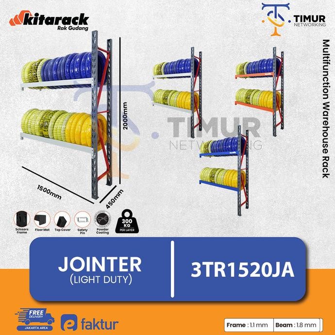 Jual KITARACK TIRE RACK 3TR1520J JOINTER FRAME ABU SERIES RAK BAN MOTOR ...