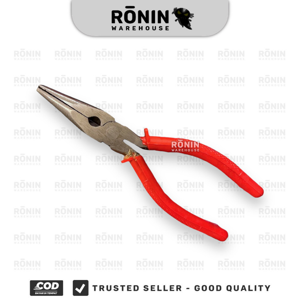 Jual DIAMOND Tang lancip 6 " inch gagang karet fiber plier bukan potong ...