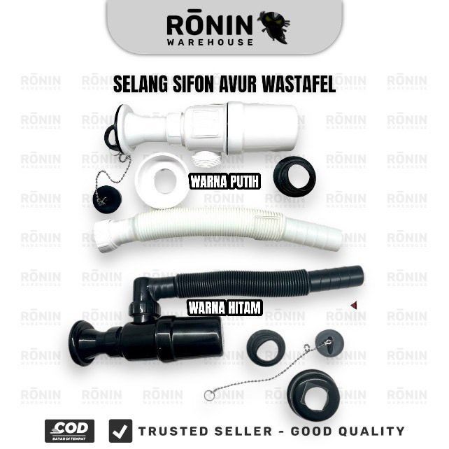 Jual SOLIGEN sifon selang flex PVC Afur Avur Pipa Saringan Wastafel ...