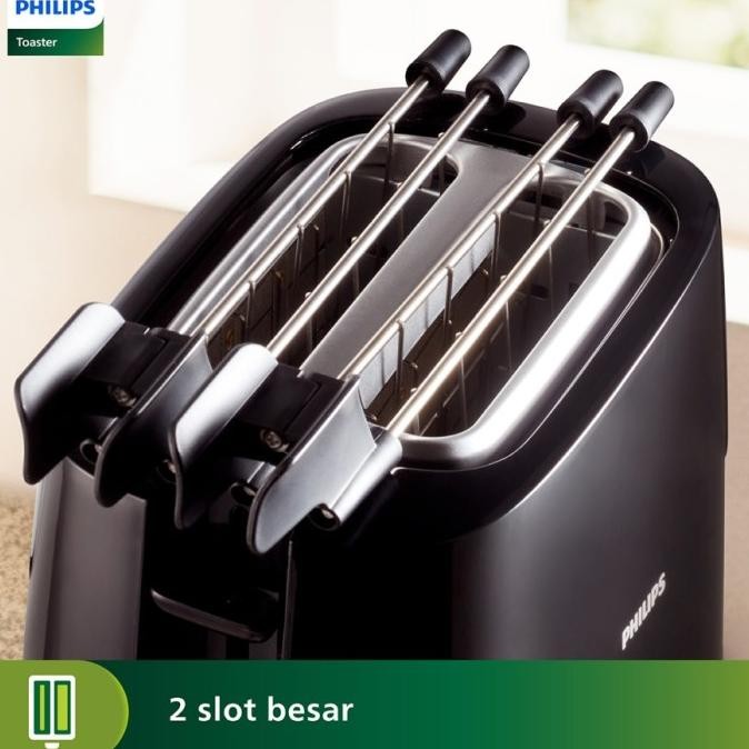 Jual Philips Toaster HD2583/90 Bunwarmer Pemanggang Roti HD2583 HD 2583 ...