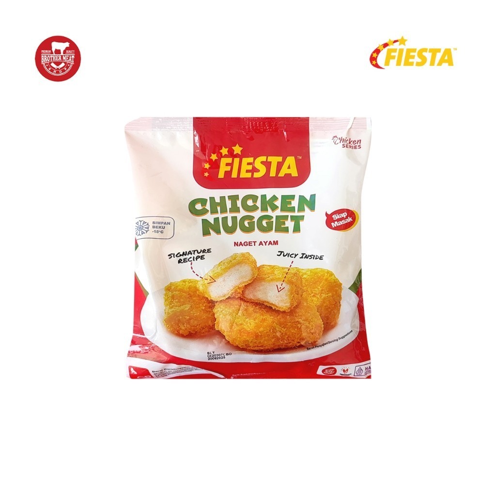 Jual Fiesta Chicken Nugget, Nugget Ayam - Brothermeatshop | Shopee ...