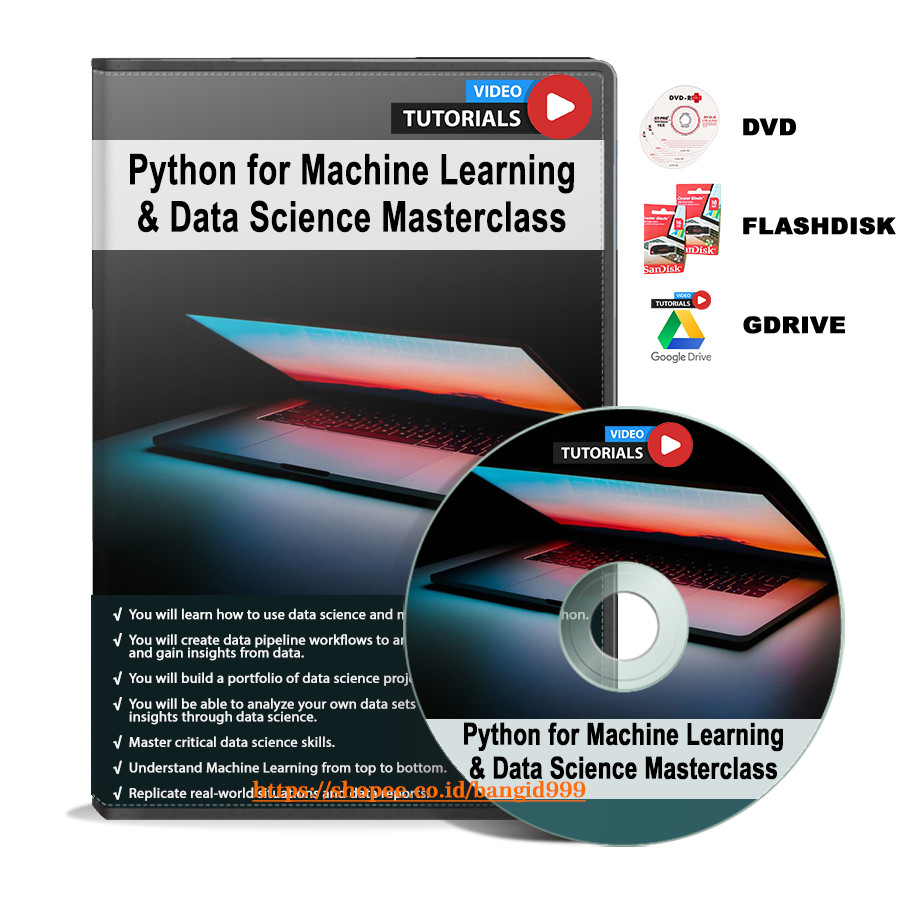 Jual Video Tutorial 2024 Python Data Analysis & Visualization Masterclass | Shopee Indonesia