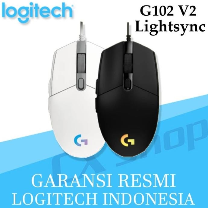 Jual NEW Logitech Gaming Mouse G102 Lightsync - GARANSI RESMI | Shopee Indonesia
