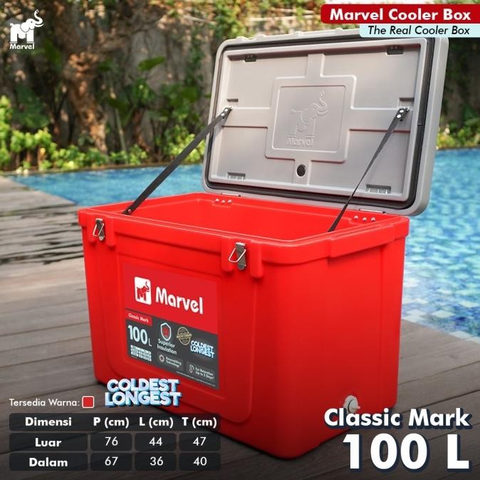Jual MarvelCoolers 100 Ltr - Classic Mark (CoolBox - IceBox - Cooler ...