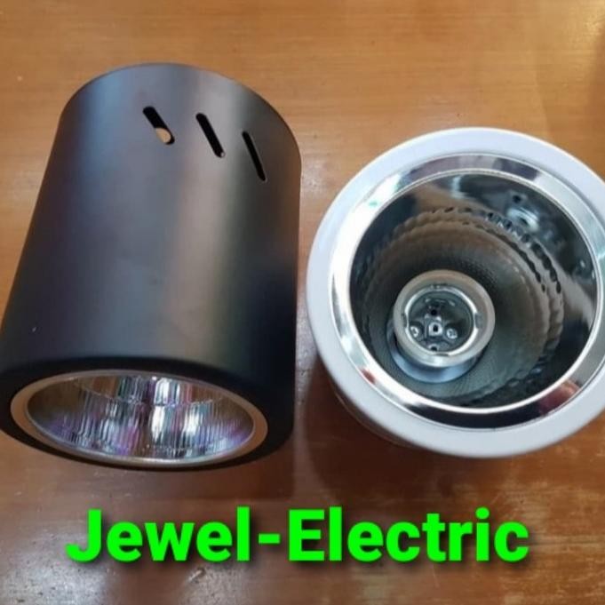 Jual Lampu Downlight Outbow 4in 4inch Bulat/Round Kap Housing OB fiting ...