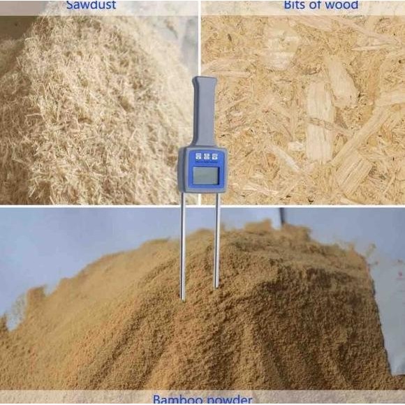 Jual TK100W Wood Sawdust Powder Hay Bale Peat Moisture Digital Meter ...