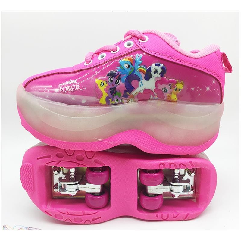 Jual Sepatu Pelarian Roda Empat Keseimbangan Penerbangan Pria Wanita ...