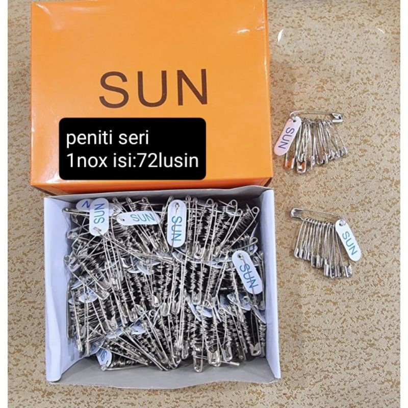 Jual Peniti Sun|Peniti Jumbo|Peniti Silver|Peniti Sun Seri|Peniti Pin ...