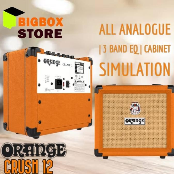 Jual Ampli Gitar Orange Crush 12 / Crush12 / Crush-12 Original | Shopee Indonesia